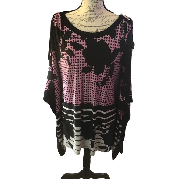 Joseph Ribkoff | Tops | Womens Plus Size Joseph Ribkoff Poncho Style ...